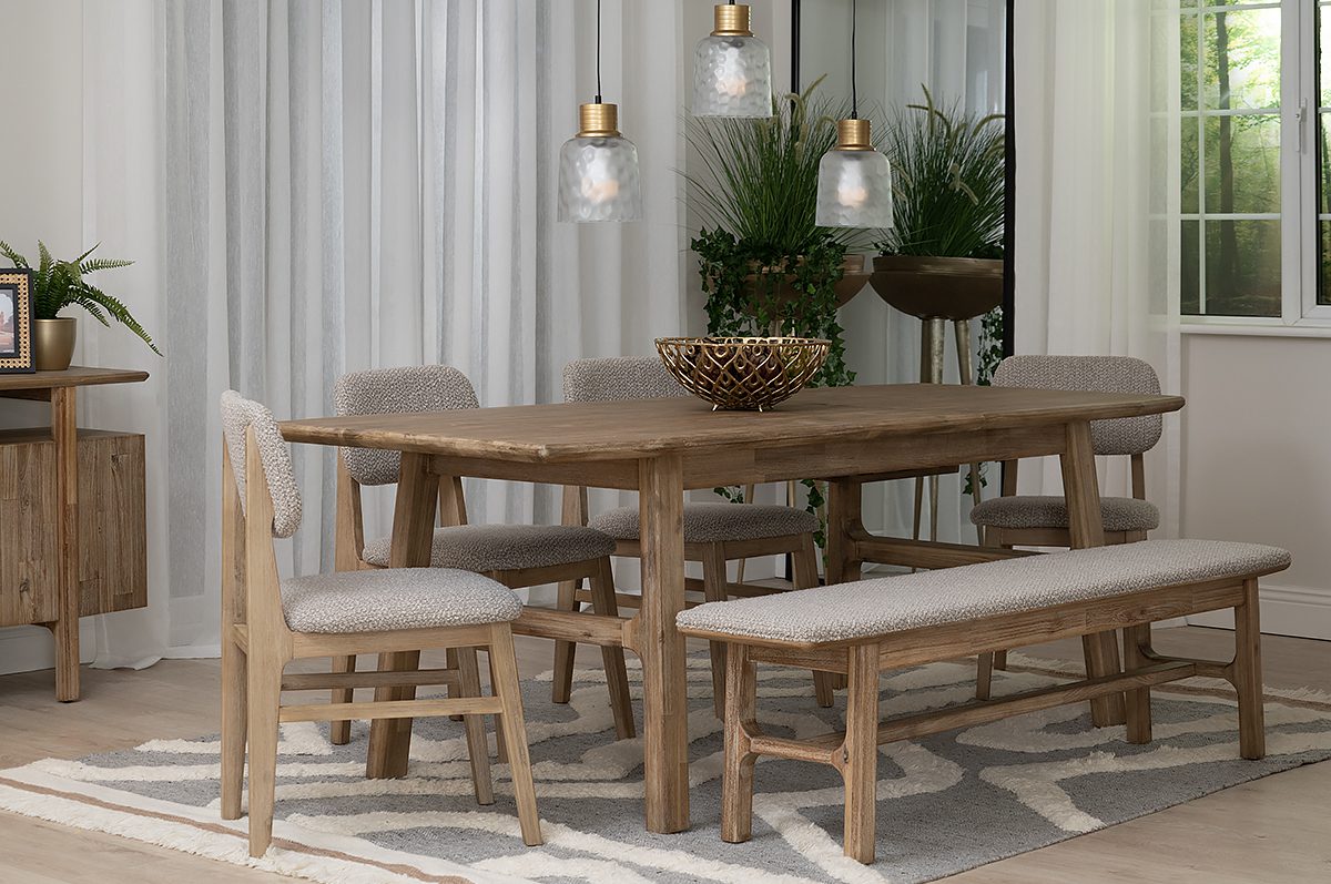 Lori Extendable Dining Table 1.8-2.6m - Michael Murphy Home Furnishing