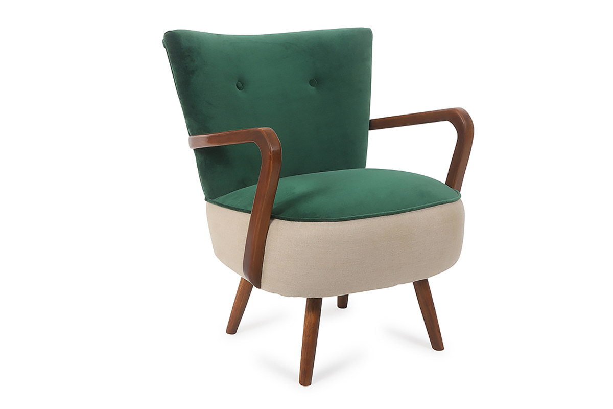 Soho Green Armchair - Michael Murphy Home Furnishing