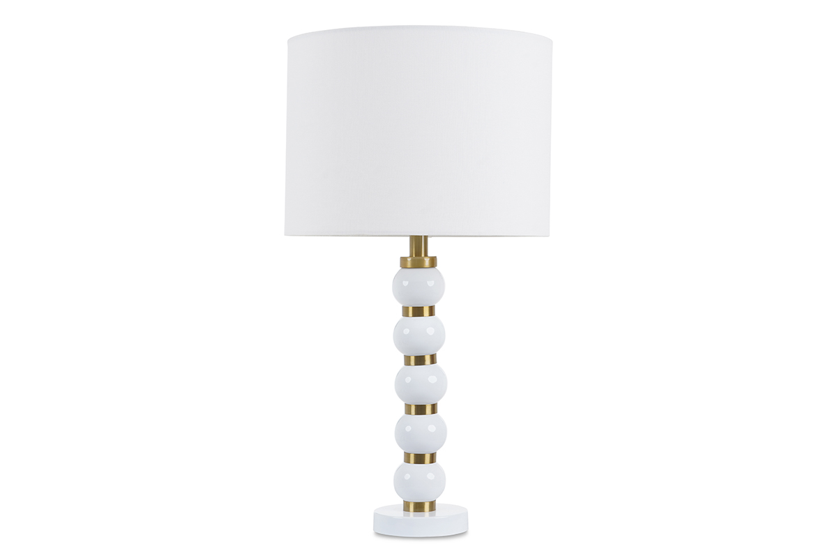 Bobbin Metal Table Lamp - Michael Murphy Home Furnishing