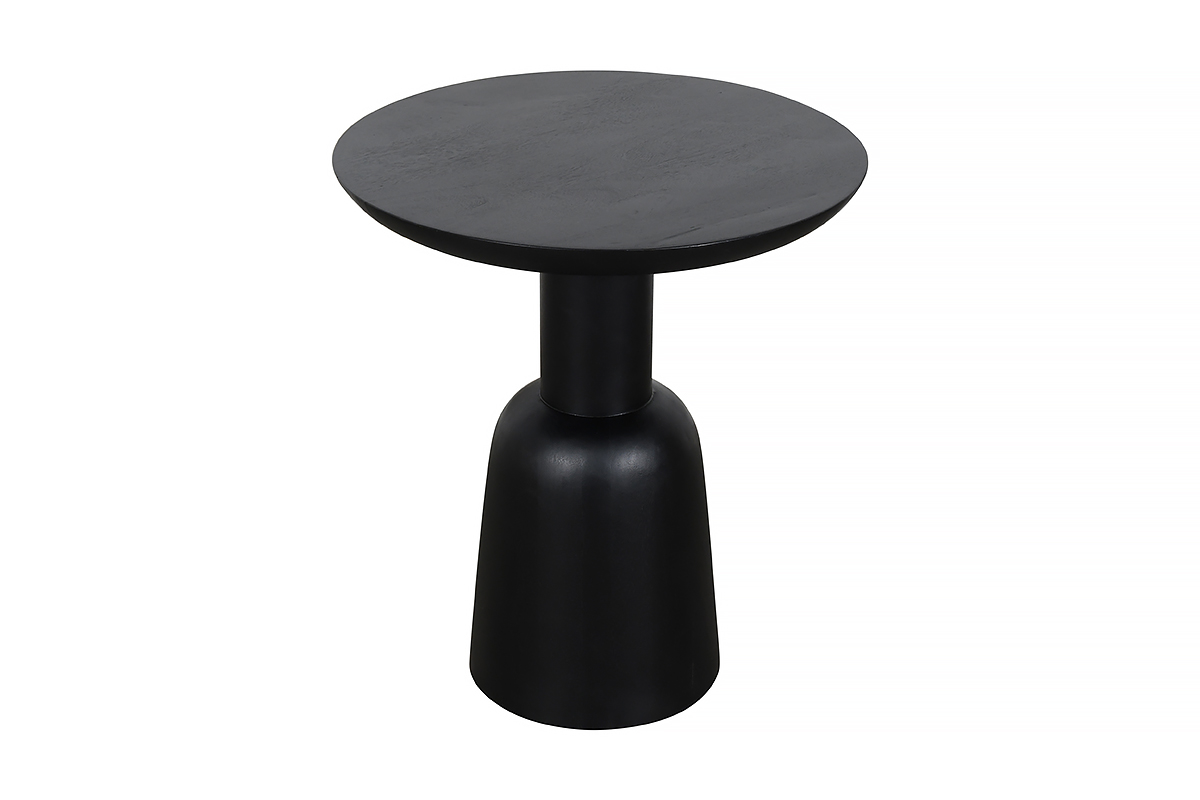 Cora Side Table Black Finish - Michael Murphy Home Furnishing