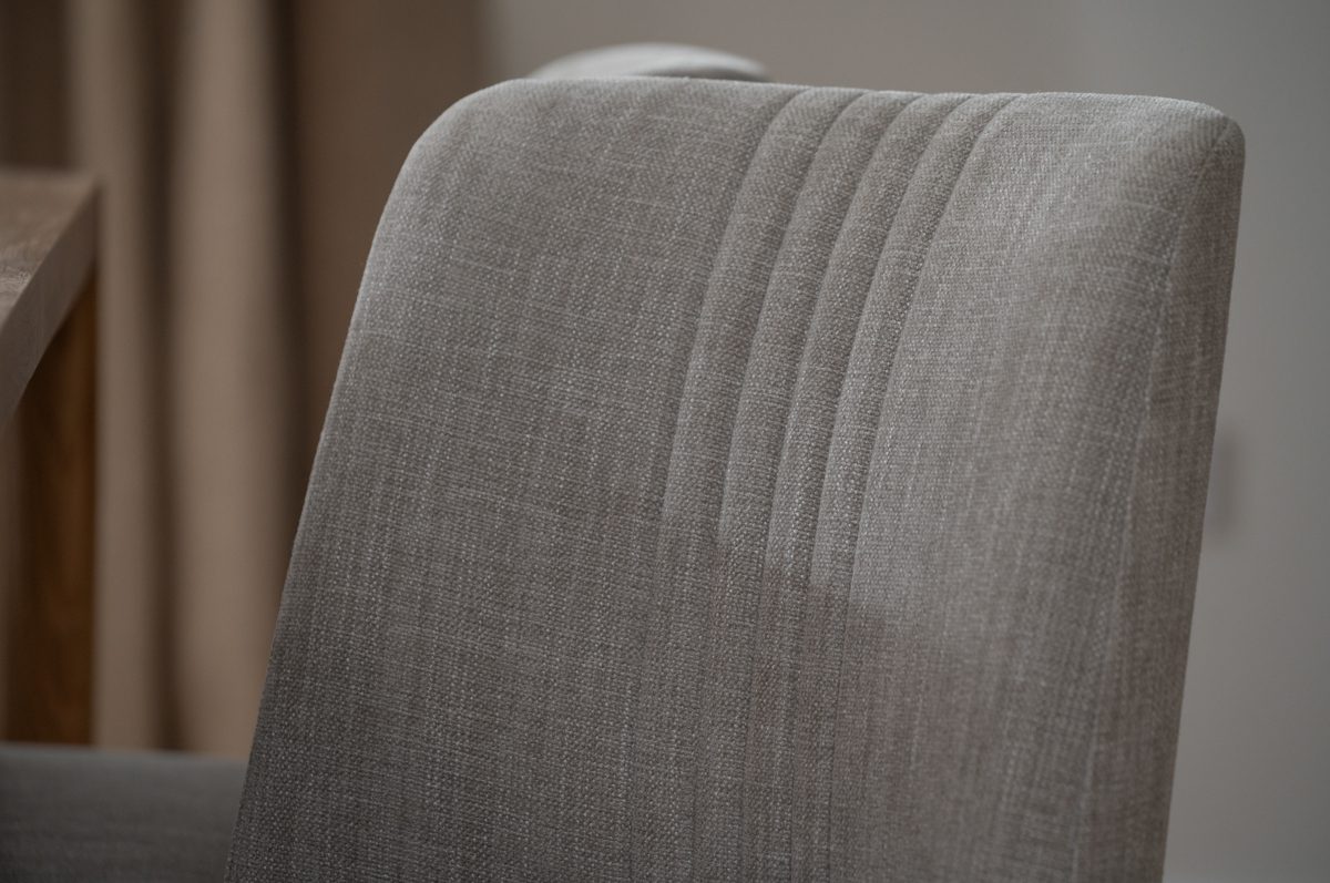 Venice Light Grey Dining Chair Natural Oak Leg - Michael Murphy Home ...