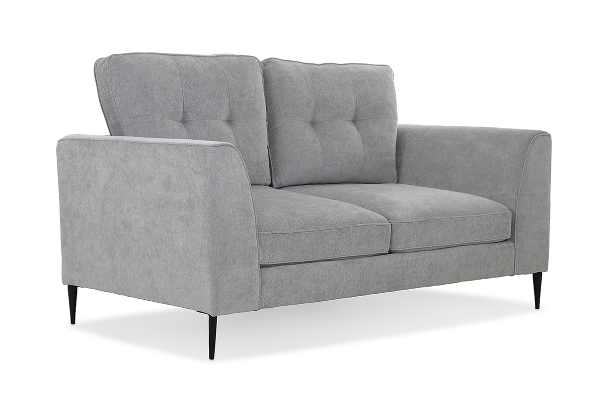 Hunter Grey Fabric 2 Seater Sofa - Michael Murphy Home Furnishing