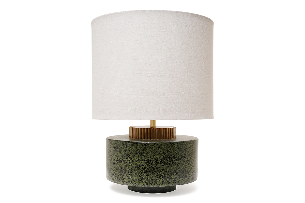 Green Table Lamp - Michael Murphy Home Furnishing