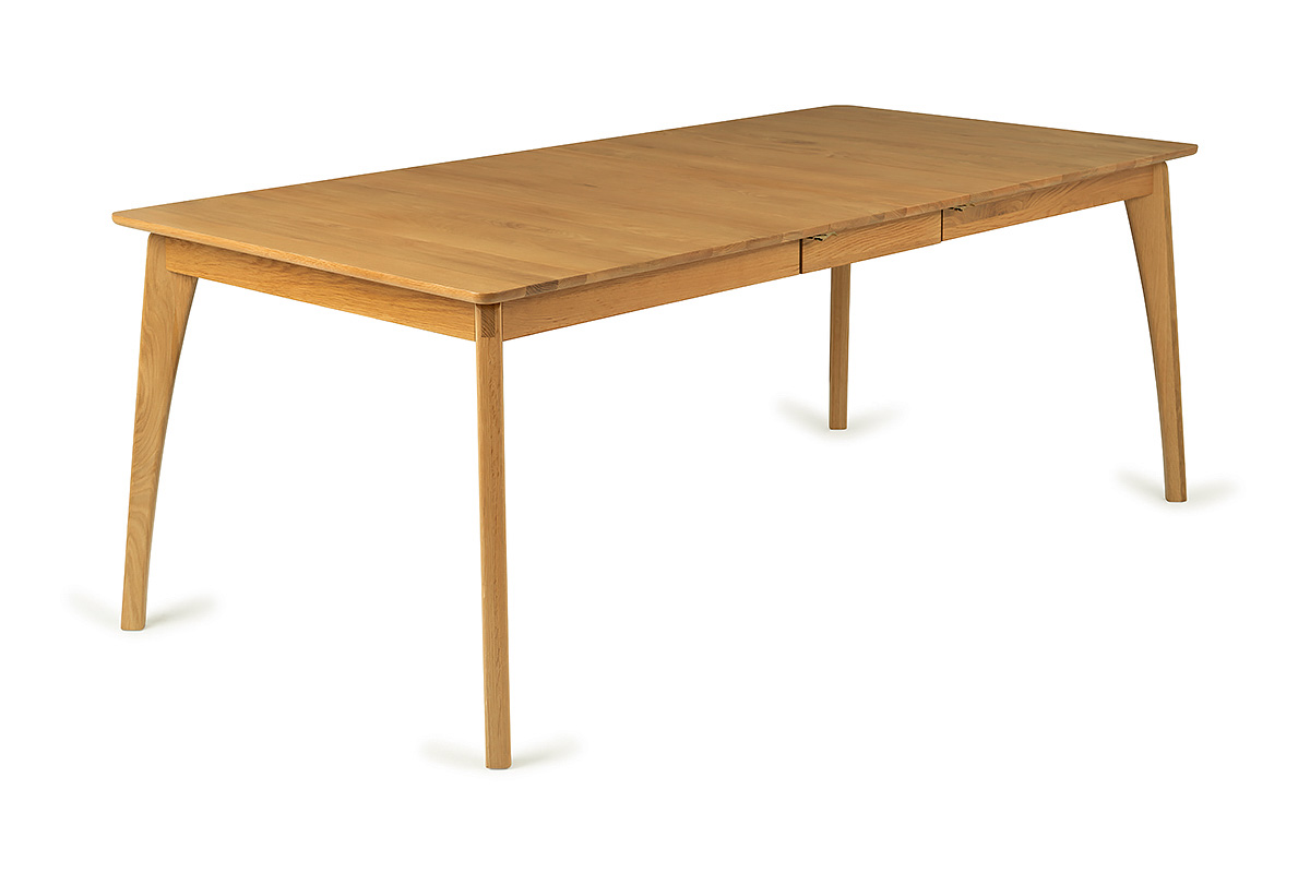 Wanton Oak Extendable Dining Table 1.6-2.0m - Michael Murphy Home ...