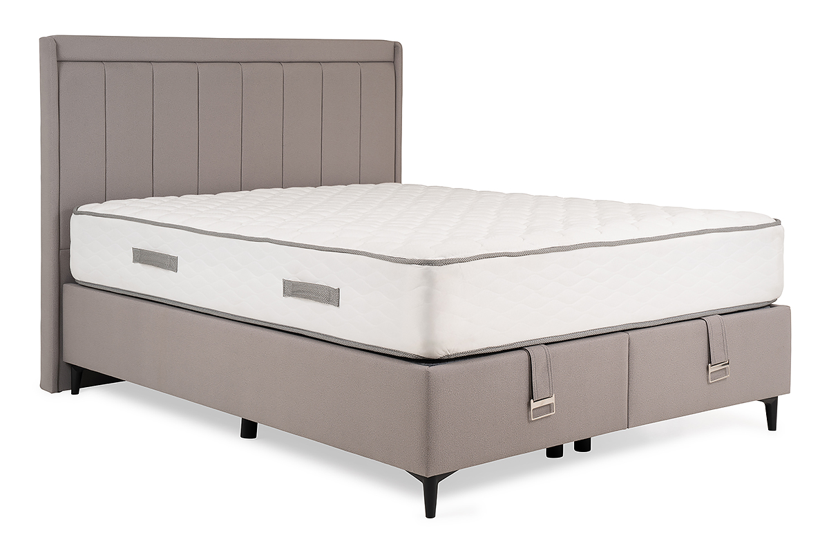 Amber Grey Ottoman 3' Single Bed Frame - Michael Murphy Home Furnishing